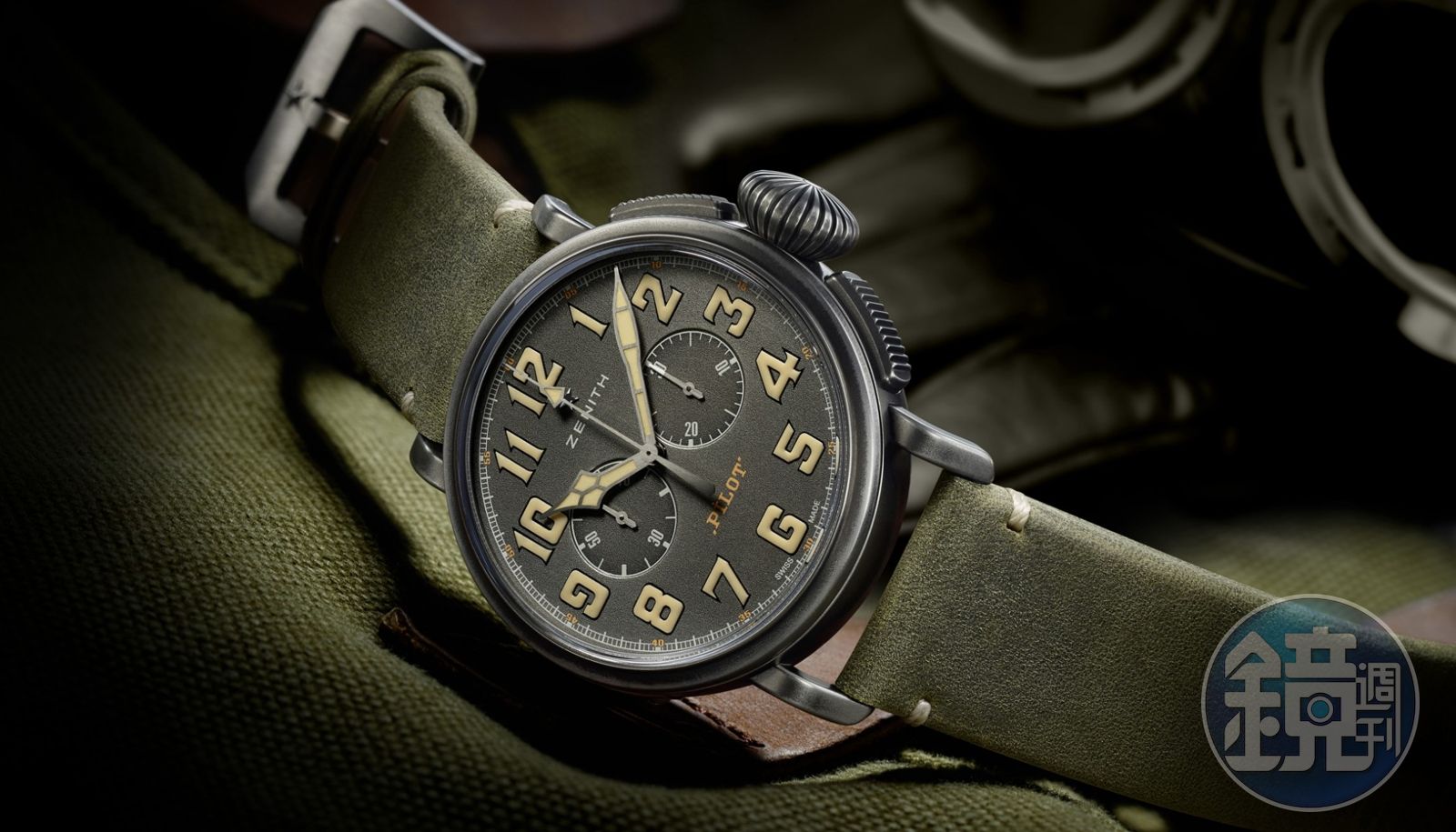 【錶評】ZENITH Heritage Pilot Ton-up - 鏡週刊 Mirror Media