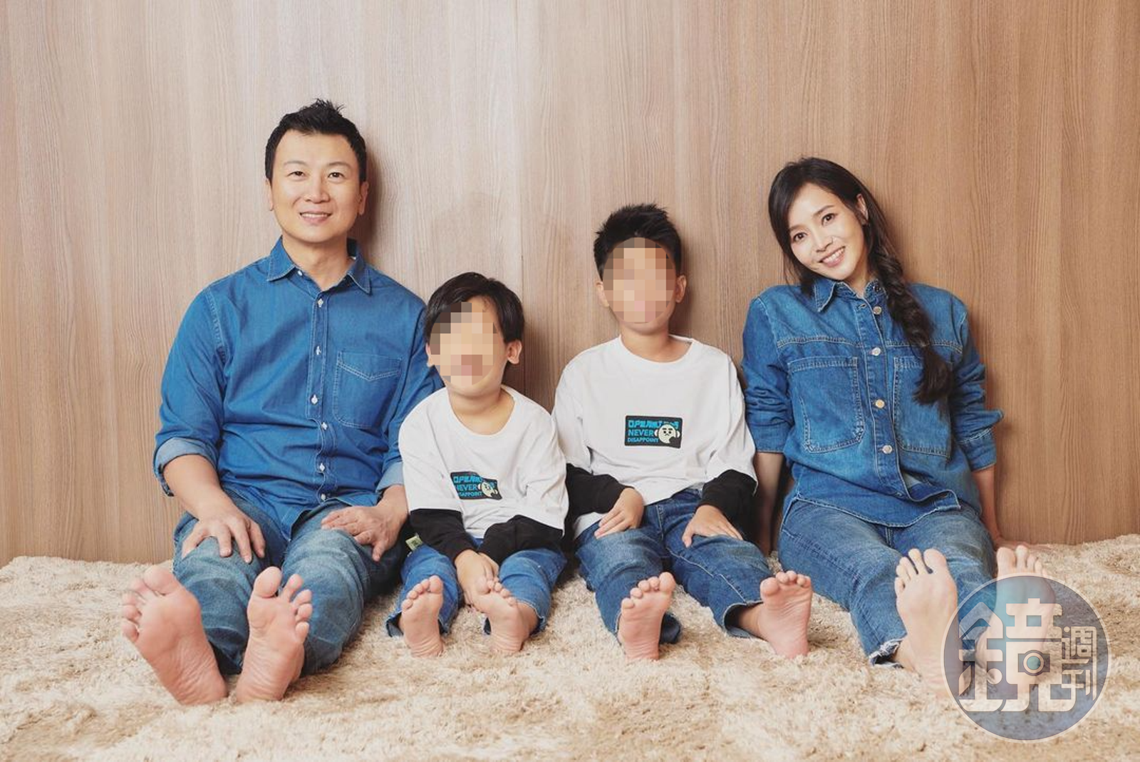 侯佩岑結婚12週年「罕曬一家四口合照」 告白老公：謝謝你娶我 鏡週刊 Mirror Media