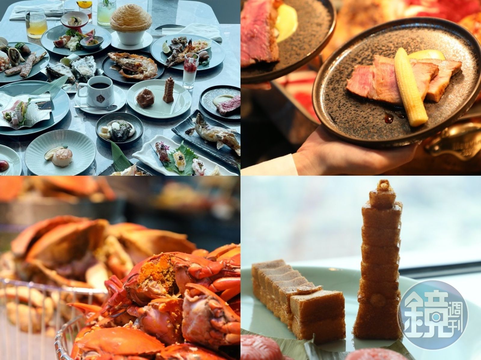 【這群記者（有片）】全台最高最貴Buffet！「饗A Joy」每人4千吃什麼？大嗑帝王蟹、生蠔、和牛才夠本 - 鏡週刊 Mirror Media
