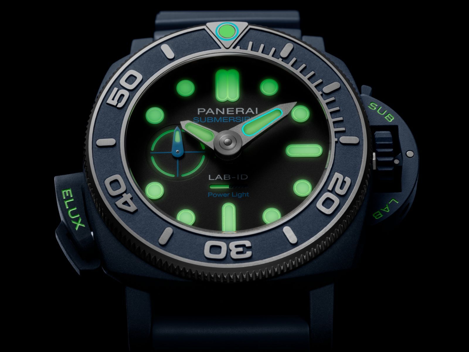 《新錶2024》我要你亮你就亮！PANERAI沛納海發表全新Submersible Elux LAB-ID PAM01800腕錶 - 鏡週刊 ...