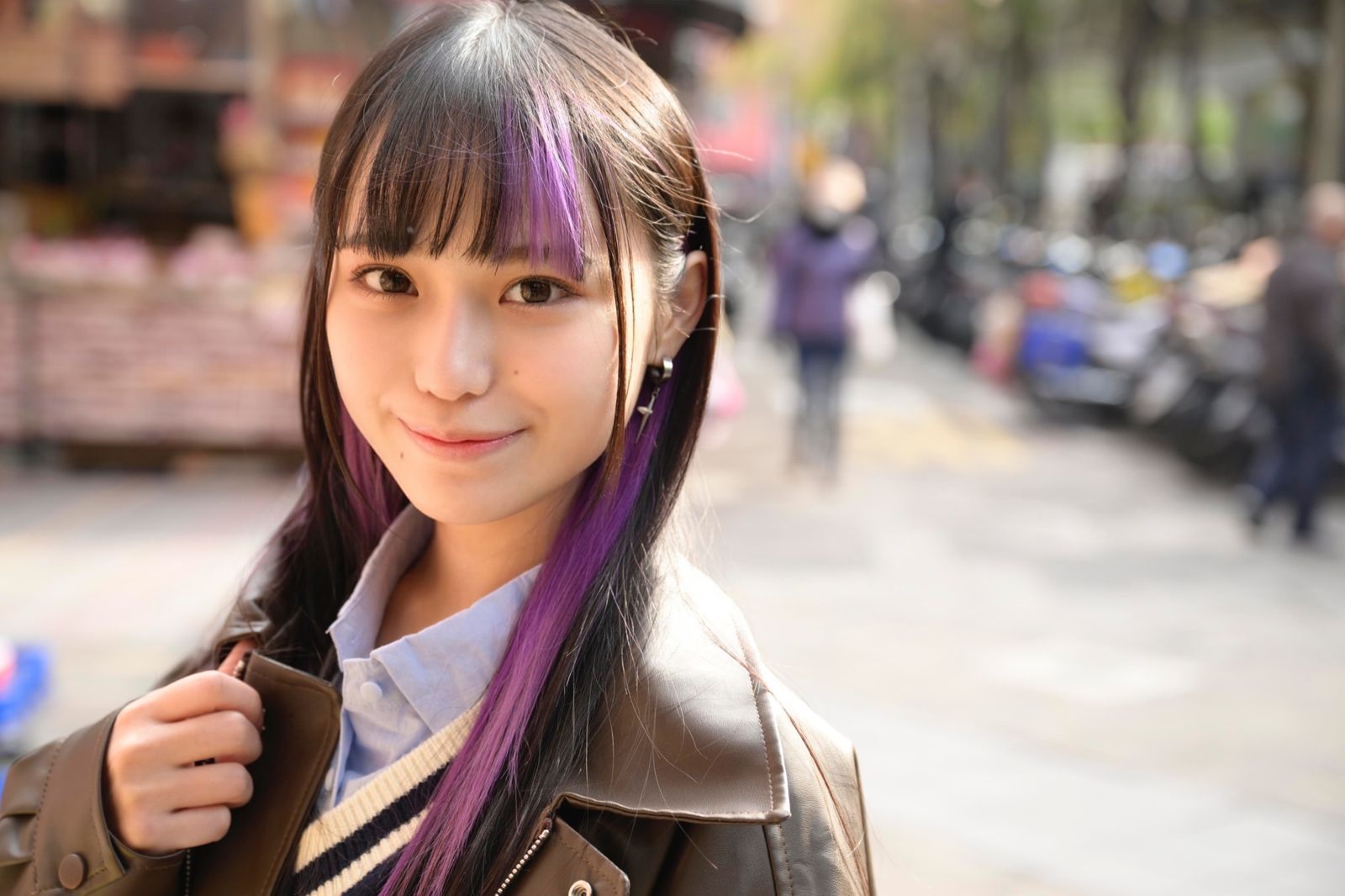 SOD第一位台灣女優出道 紫髮齋齋いつき夢想成真 - 鏡週刊 Mirror Media