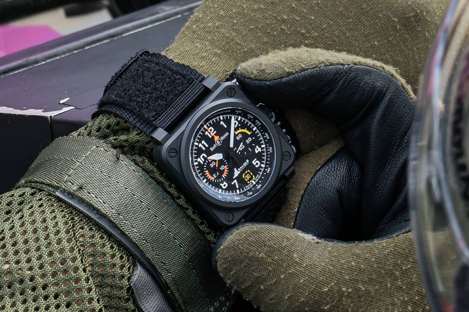 新錶2025／航空迷的內行錶！BELL & ROSS BR-03 Chrono Rafale Solo Display - 鏡週刊 Mirror Media